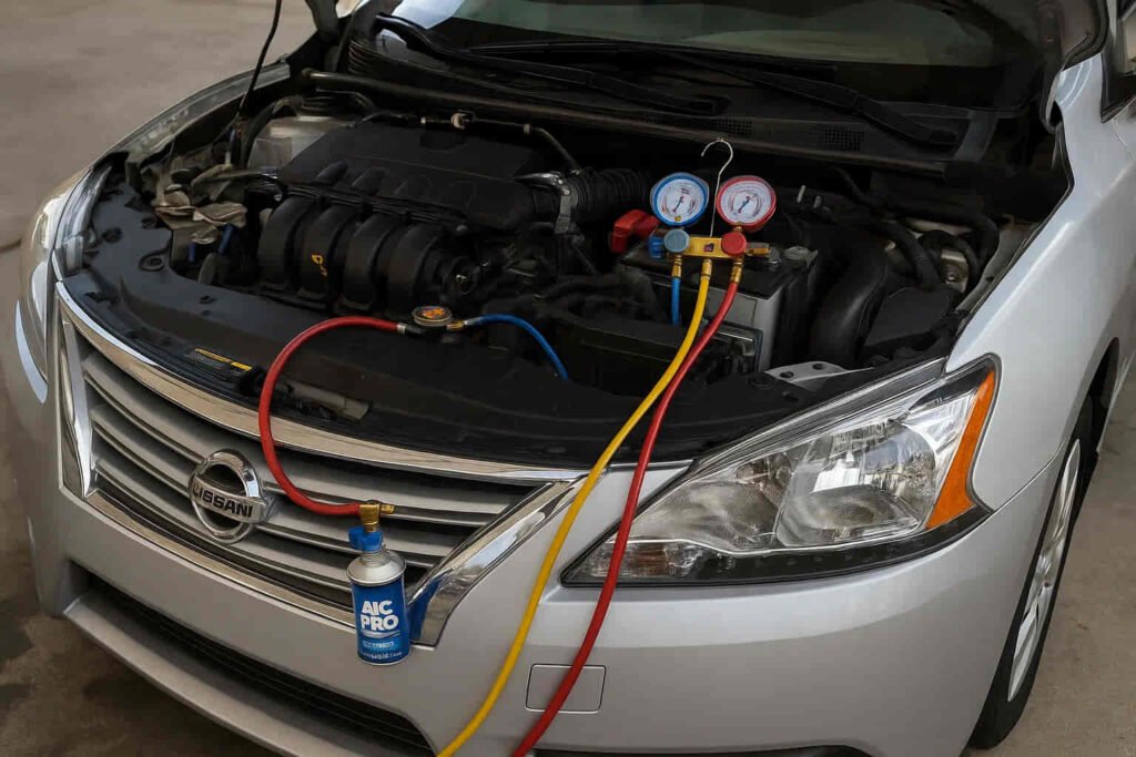 Nissan Sentra AC Recharge Guide: Cost, Steps & Fixes - Nissan Nation ...